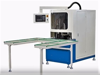 Upvc Cnc Corner Cleaning Machine